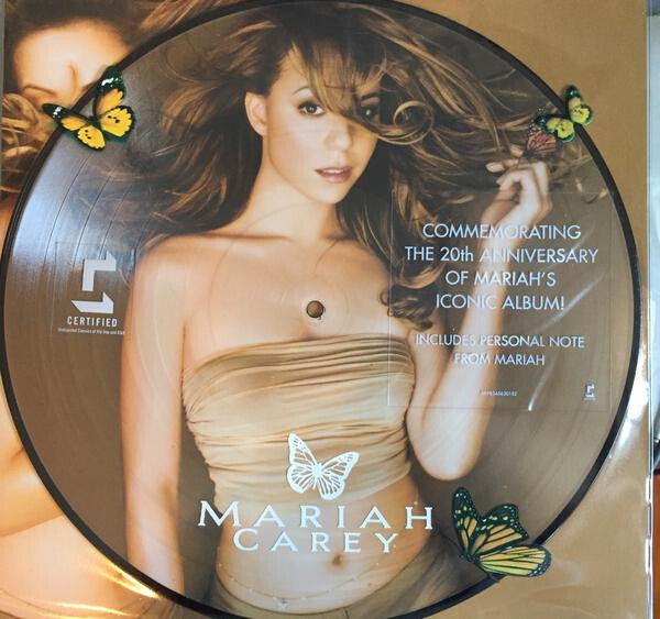 Mariah Carey * Butterfly [Picture Disc LP] – Curious Collections Vinyl Records & More